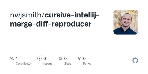 Github Nwjsmithcursive Intellij Merge Diff Reproducer