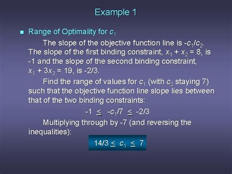 chapter 8 linear programming sensitivity analysis and interpretation