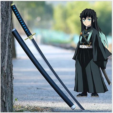 Demon Slayer Muichiro Tokito Nichirin Sword Kimetsu No Yaiba Cosplay