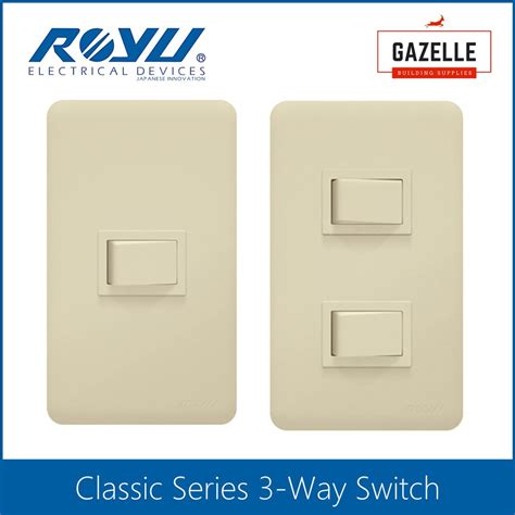 Royu Classic Series 3 Way Switch Sets Shopee Philippines