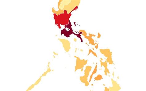One Chart A Day Philippines Map W Population Rich Observable