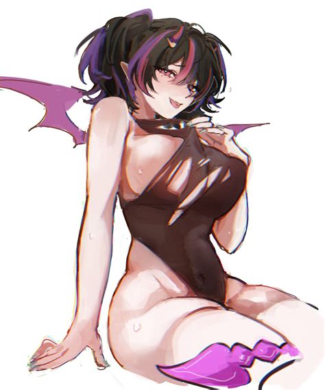 Rule 34 Du Mong Fanart Framers Succubus Virtual Youtuber Vtuber