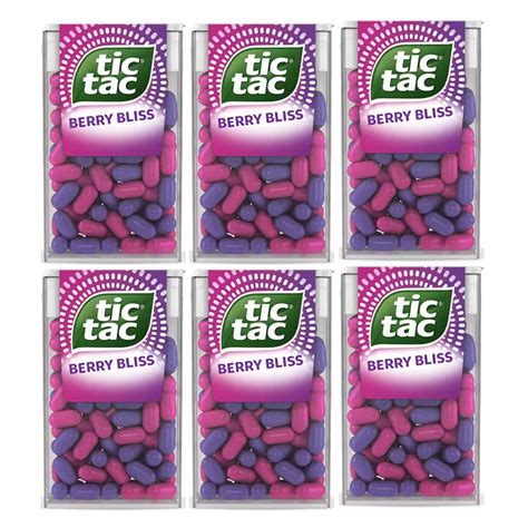 Berry Bliss Tic Tac Mint Sweets 6 Count Vr Angel Refreshing Mint Candy Buy Now With Express