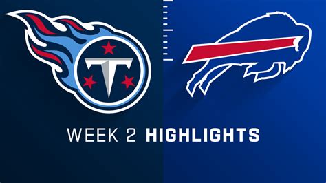 Tennessee Titans Vs Buffalo Bills Highlights Week 2