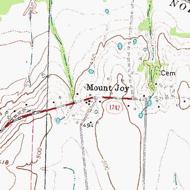 Mount Joy Pennsylvania Map