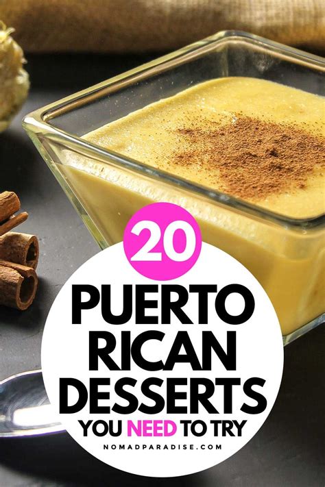 20 Puerto Rican Desserts You Need To Try Artofit