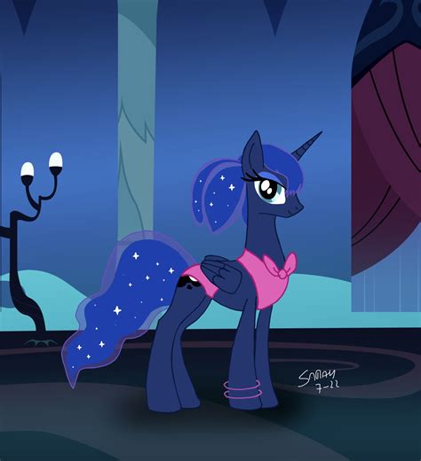 Princess Luna In Swimsuit By Sarahthefox97 On Deviantart