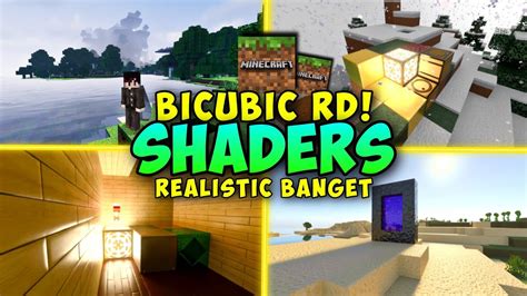 BICUBIC SHADER MCPE REALISTIC Shaders For Mcpe Mcpe