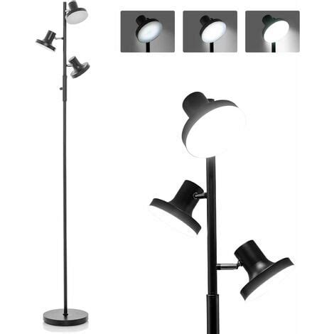 Light Modern Floor Lamp Freestanding Tree Lamp W Angle Adjustable LED Light