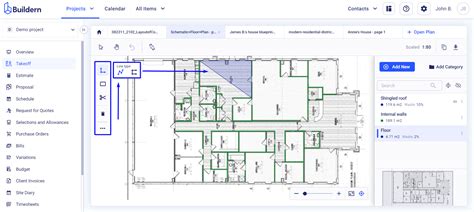 How To Create A Takeoff In Buildern