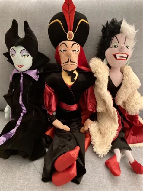 Disney Store Sleeping Beauty Auroraprincemaleficentand Dragon Beanbag