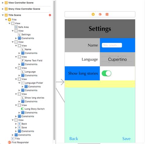 Ios Why Are The View Elements Disabling Interactive Elements Stack Overflow