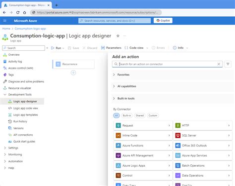 ワークフローにトリガーまたはアクションを追加する Azure Logic Apps Microsoft Learn