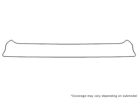 Avery Dennison™ Mitsubishi Lancer 2008 2015 Trunk Deck Sill Precut Ppf