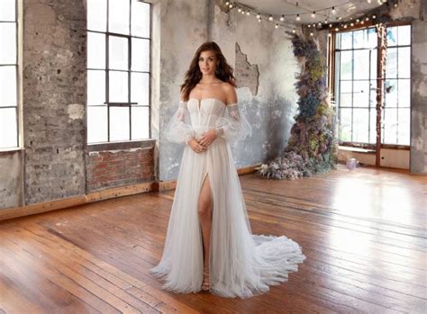Puff Sleeve Wedding Dresses Kleinfeld Bridal