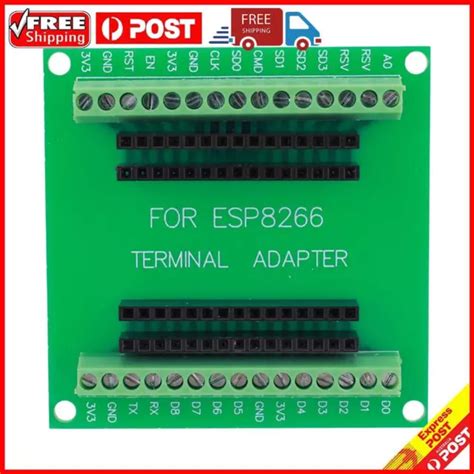 Esp8266 Breakout Board Gpio For Esp8266 Esp 12e Nodemcu Development Board 1792 Picclick Au
