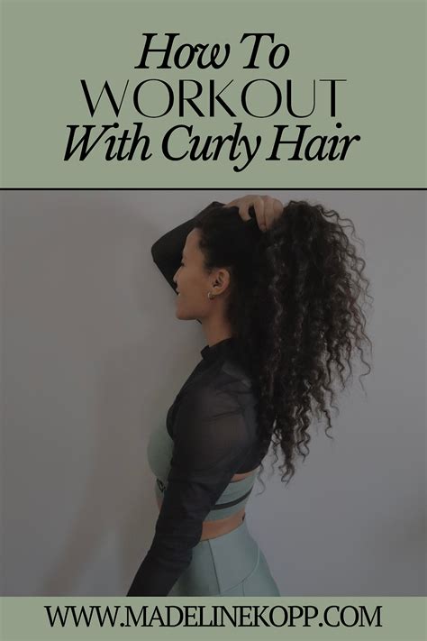 16 Tips For Working Out With Curly Hair So It Flourishes Grows