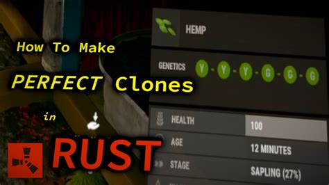 Master Cloning In Rust Grow Hemp Berries And Food Efficiently In
