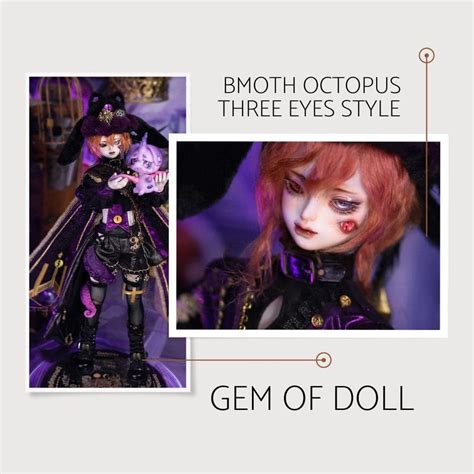 Bmoth Octopus Three Eyes Style Dolk Thai Bjd Dolls