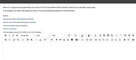 Solved The Table Below Lists The Ascil Code Conversion For