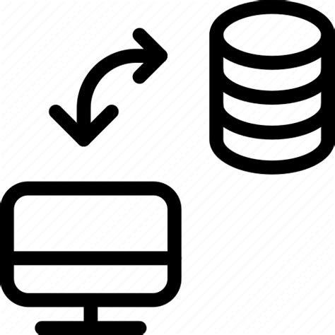 code database display hard raid screen transfer icon download on iconfinder