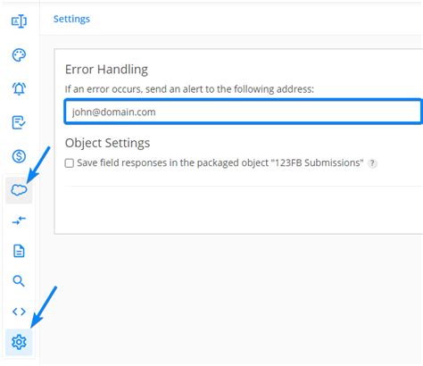 salesforce integration settings