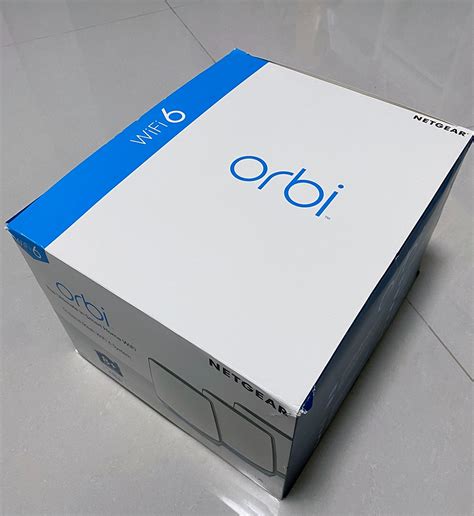 Like New NETGEAR Orbi RBK Tri Band WiFi Mesh System Computers Tech Office Business
