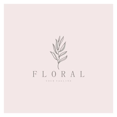 Premium Vector Elegant Floral And Leaf Frame Delicate Botanical For