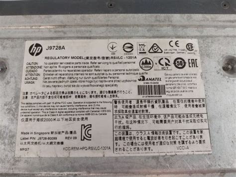 Hp J9728a 2920 48g Switch Aeliya Marine