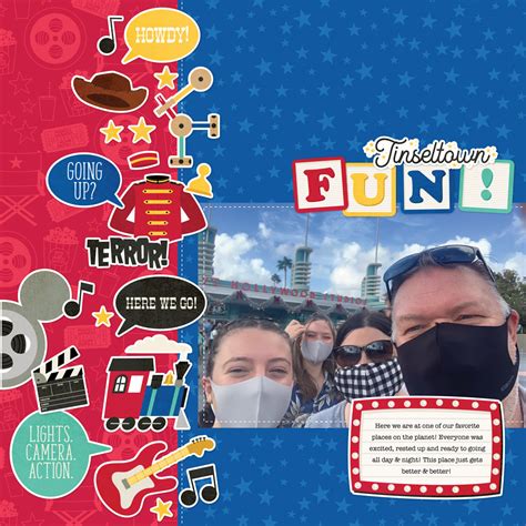 Simple Stories Say Cheese Tinseltown Collection Foam Stickers