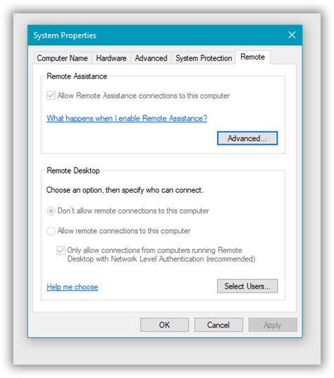 Remote Assistance