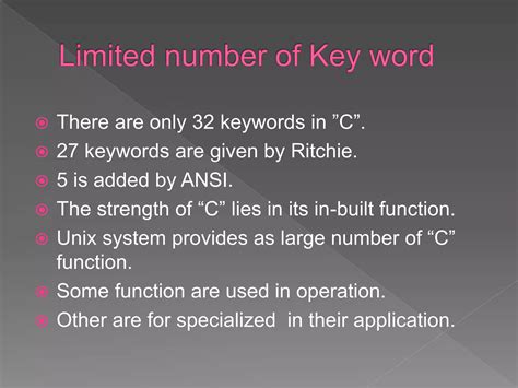 Introduction To C Programming Ppt Free Download