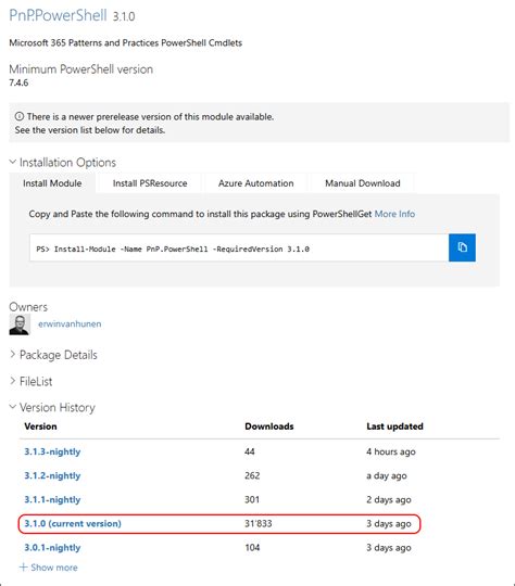 Pnp Powershell 3 1 0 Released Icewolf Blog