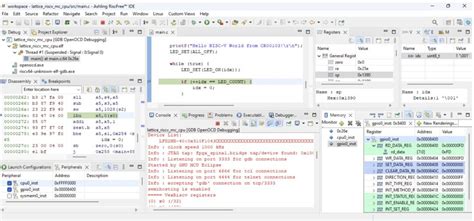 Riscfree Cc Support For Lattice Riscv Soft Ip Cores