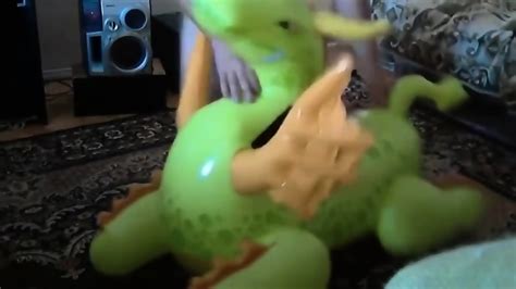 Green Dragon Inflatable Toy Humping Orgasm Eporner