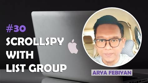 Tutorial Bootstrap 4 30 Scrollspy With List Group Youtube