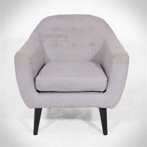 Grey Armchair Fabric Armchair Upholstered In Grey Soft Grey Armchair