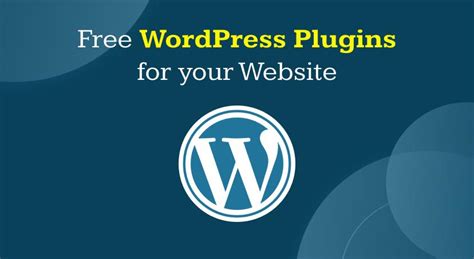 learn about free wordpress plugins for your website kaushik gohel