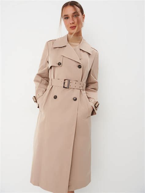 Trencz Kolor Beżowy Mohito 9466w 08x