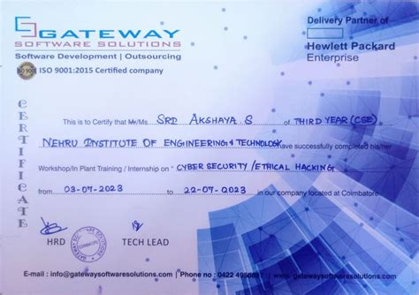 Sri Akshaya Srinivasan On Linkedin 🌟 Excited To Share That I Have