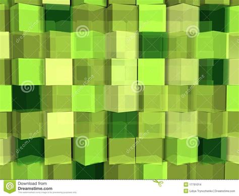 Green Cubes Abstract Background With Green Cubes Sponsored Cubes Green Abstract
