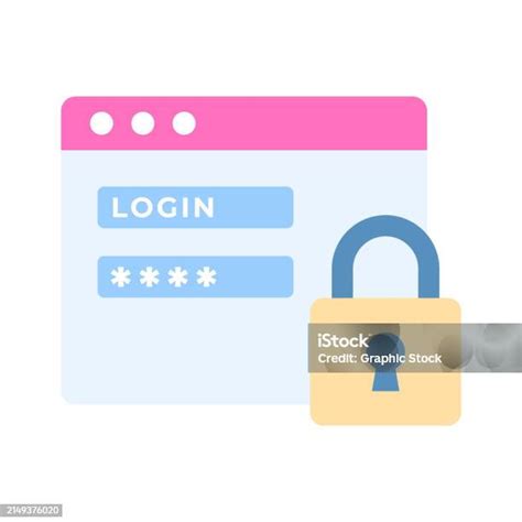 비밀번호가 있는 웹사이트의 자물쇠가 웹페이지 로그인 벡터를 표시합니다 0명에 대한 스톡 벡터 아트 및 기타 이미지 0명 개념 개념과 주제 Istock