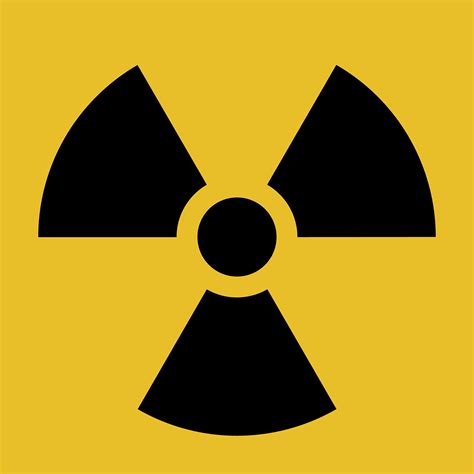 Радиация значок Фотографии включены