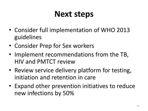 Antiretroviral Treatment In Resource Limited Settings Progress