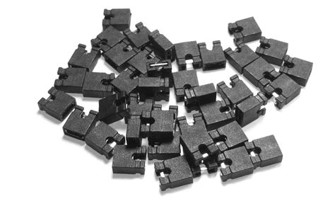 2 Pin Header Jumper Connector Jumper Female Circuit Board Shunts 2 54mm