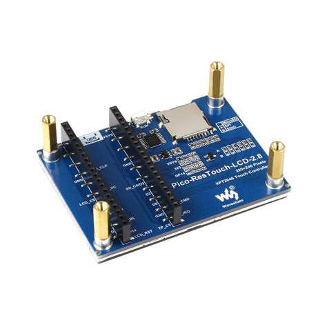 2 8inch touch display module for raspberry pi pico 262k colors 320×