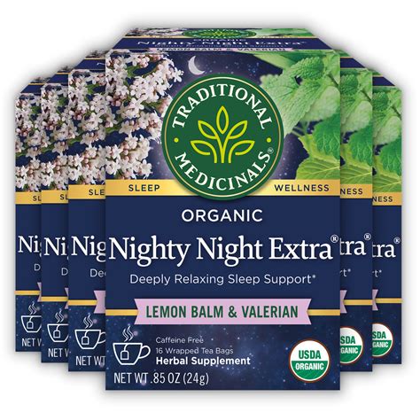 Nighty Night Extra® Tea Valerian Root Traditional Medicinals
