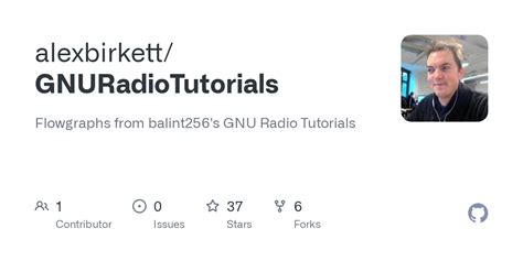 GitHub Alexbirkett GNURadioTutorials Flowgraphs From Balint S GNU Radio Tutorials