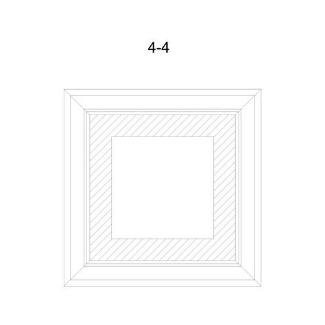 cornice 2d model cadblockdwg