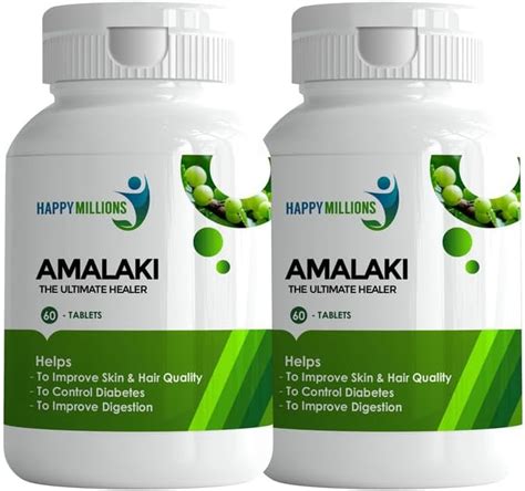 Happy Millions Ayurvedic Amalaki Amla The Ultimate Healer Pack Of